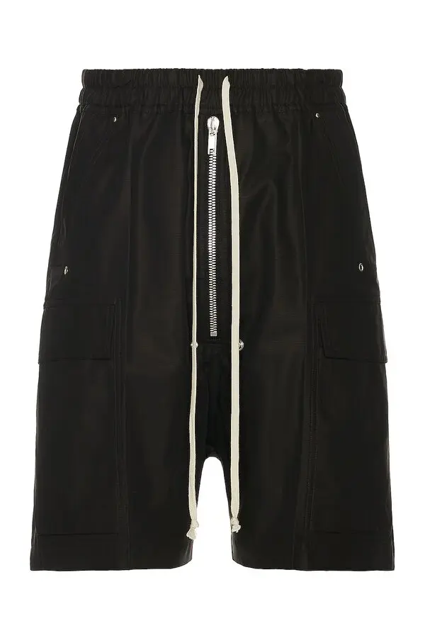 Rick Owens Cargobela Shorts - Black