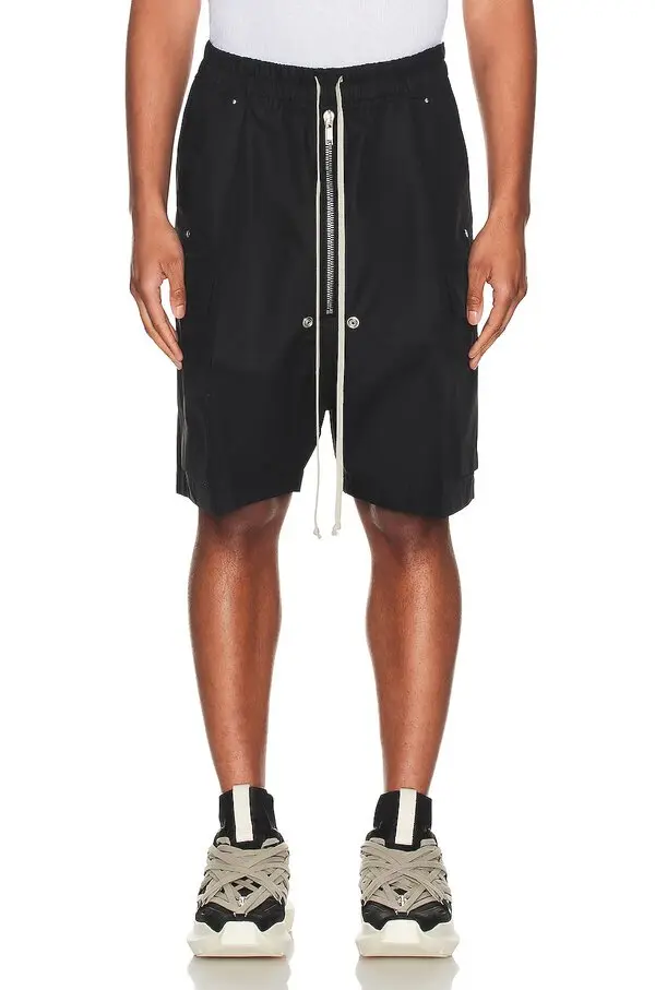 Rick Owens Cargobela Shorts - Black