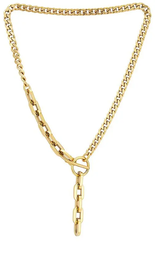 BRACHA York Lariat Necklace - Gold