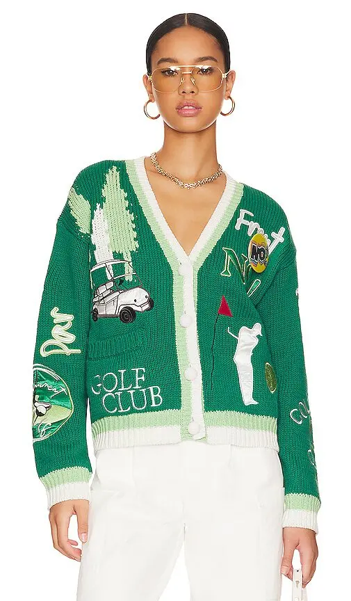 NO! JEANS Gone Golfing" Cardigan