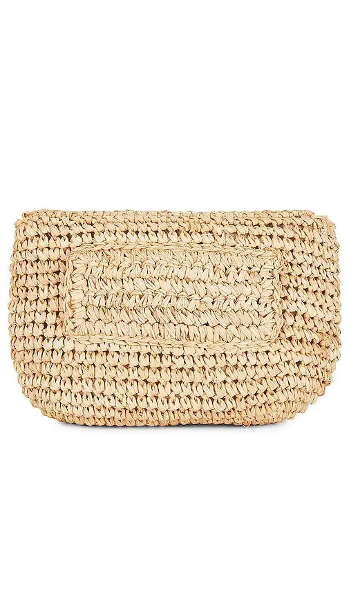 Hat Attack Straw Belt Bag