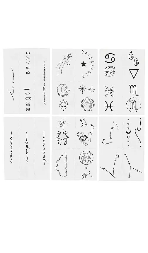 INKED BY DANI Water Zodiac Pack - N,a