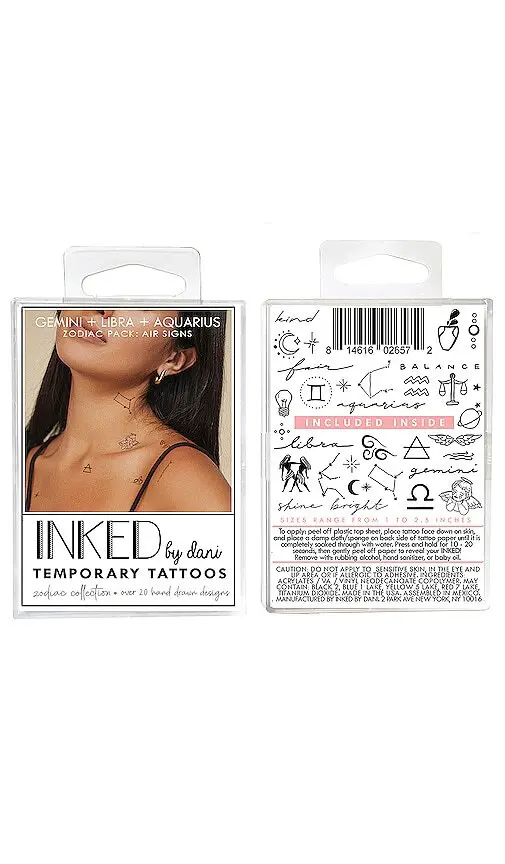 INKED BY DANI Air Zodiac Pack - N,a