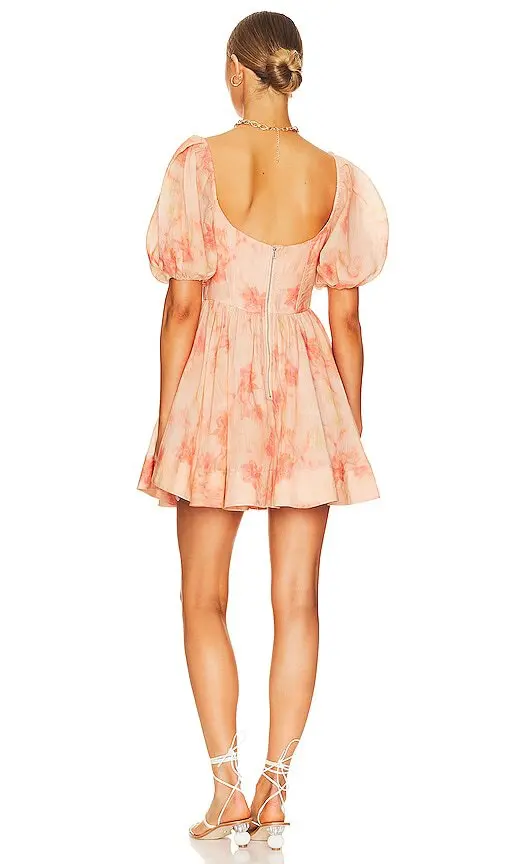 mini skirt top dress Irregular Lace Up Crop Top and Pleated Mini Skirt, Denim / S