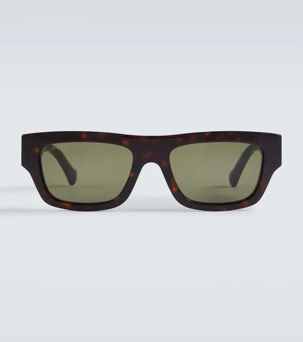 Gucci Square Frame Sunglasses - Multicoloured