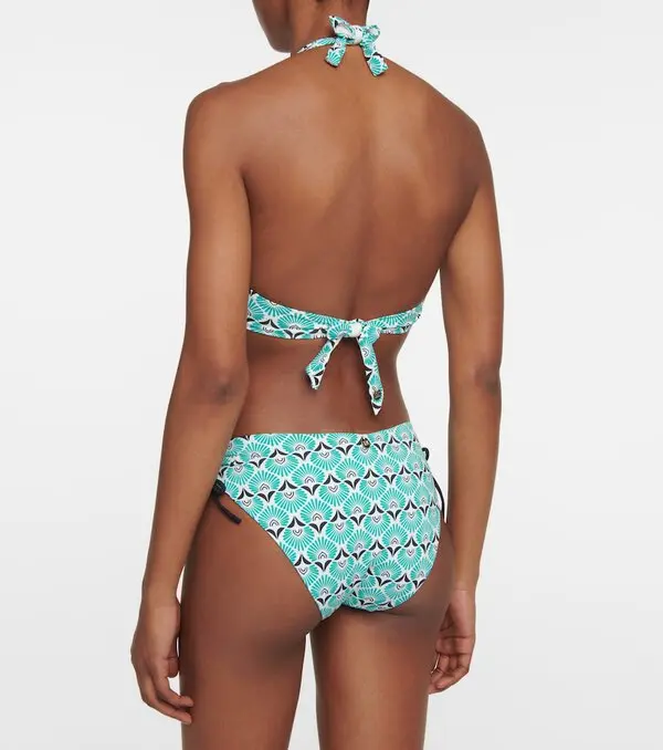 Max Mara Sibilla Printed Bikini Bottoms