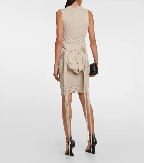 Rick Owens Ruched Minidress