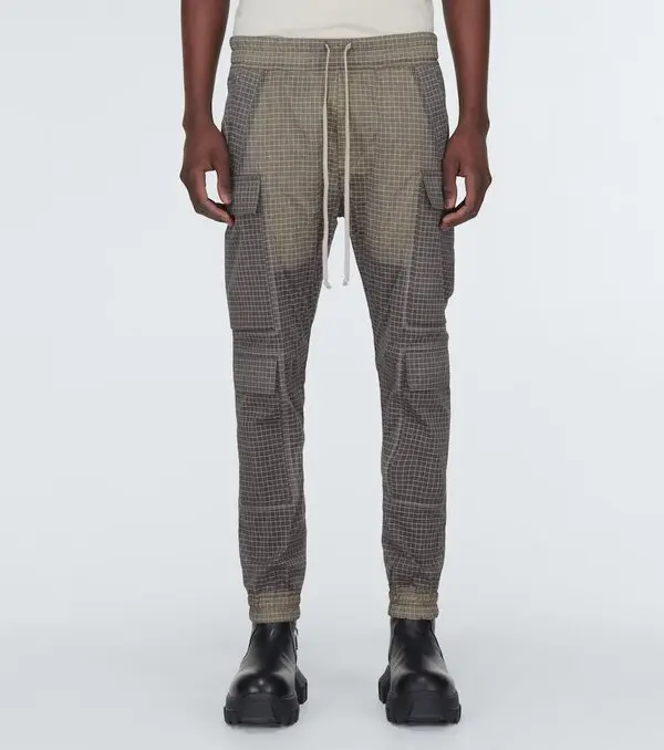 Rick Owens Mastodon Cargo Trousers - Grey