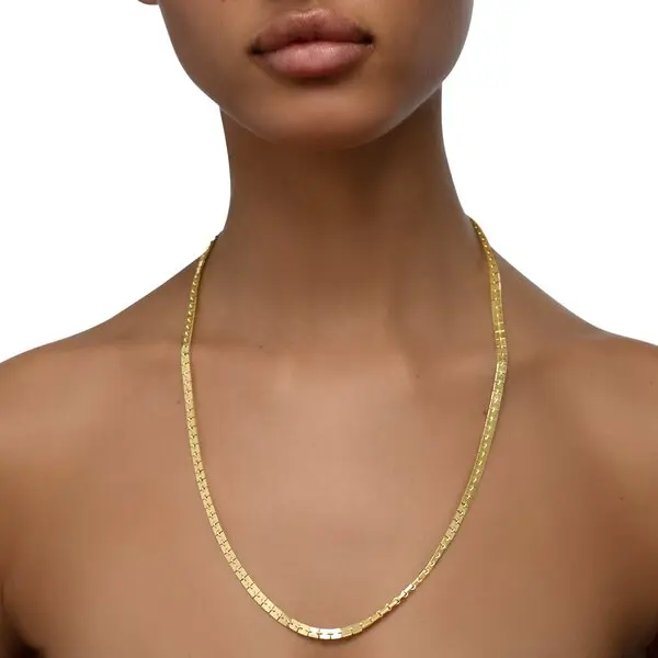 CADAR Medium Yellow Gold Foundation Chain Necklace Necklace