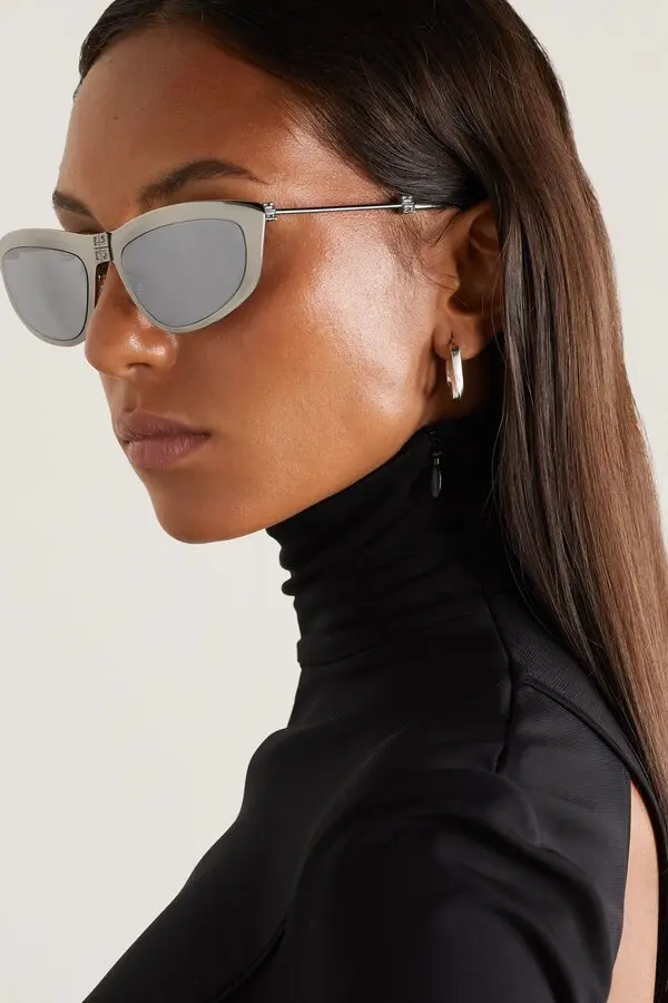 Givenchy Mirrored D-frame -tone Sunglasses