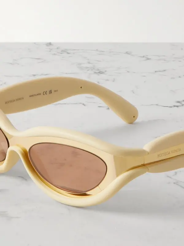 Bottega Veneta Oval-frame Sunglasses
