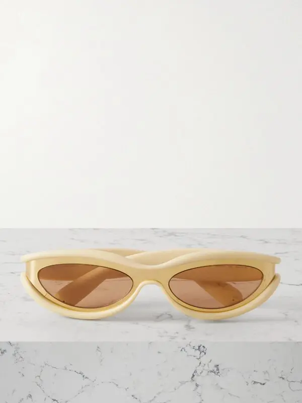 Bottega Veneta Oval-frame Sunglasses