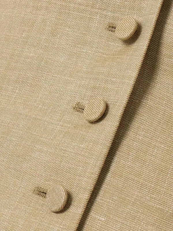 Gabriela Hearst Coleridge Wool-blend Vest - Neutrals