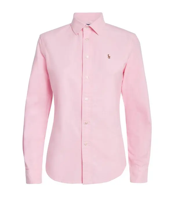 Polo Ralph Lauren Cotton Oxford Shirt - Pink