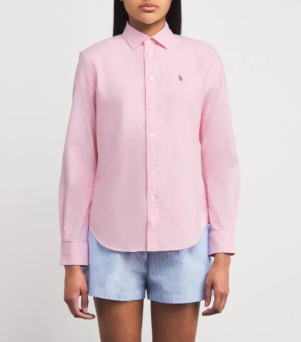Polo Ralph Lauren Cotton Oxford Shirt - Pink
