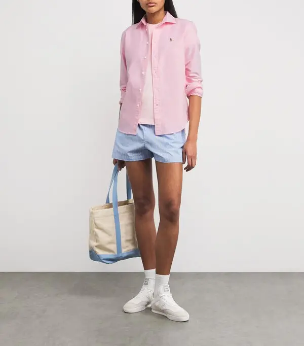 Polo Ralph Lauren Cotton Oxford Shirt - Pink