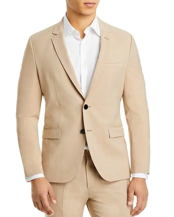 Hugo Arti Extra Slim Fit Suit Jacket - Light Beige