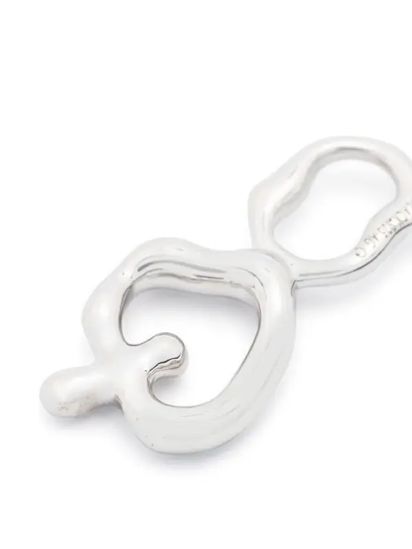 MARIA BLACK Fluent Letter Q Charm - Silver