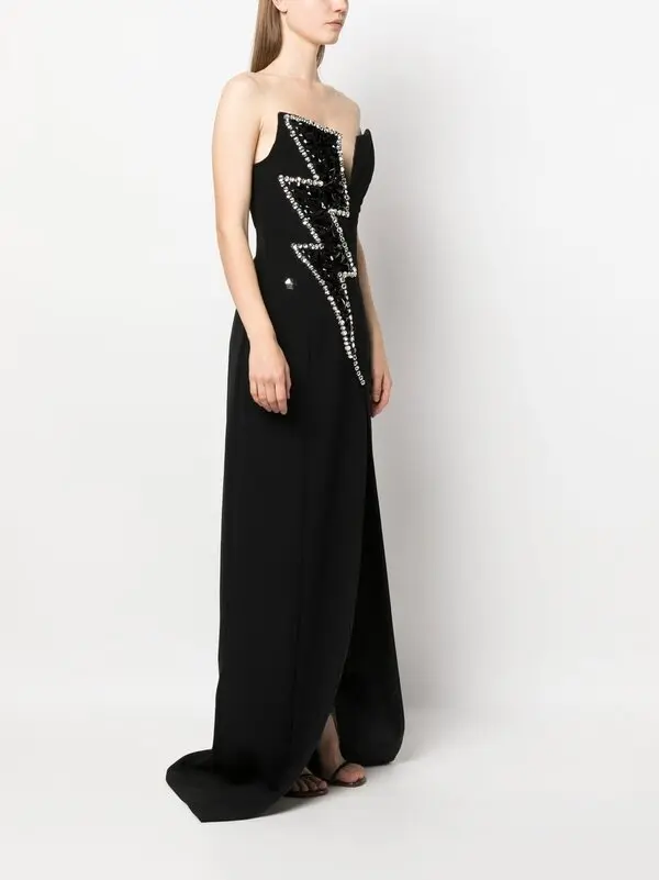 Philipp Plein Thunder Embellished Gown