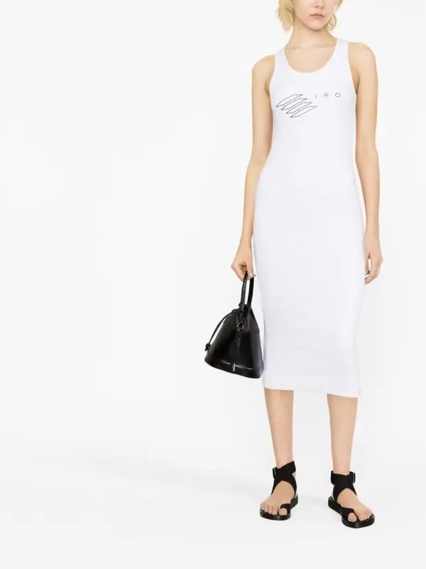 IRO PARIS Logo-print Fitted Dress