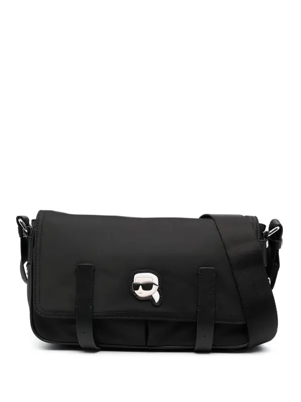 Karl Lagerfeld Ikonik Karl Patch Shoulder Bag