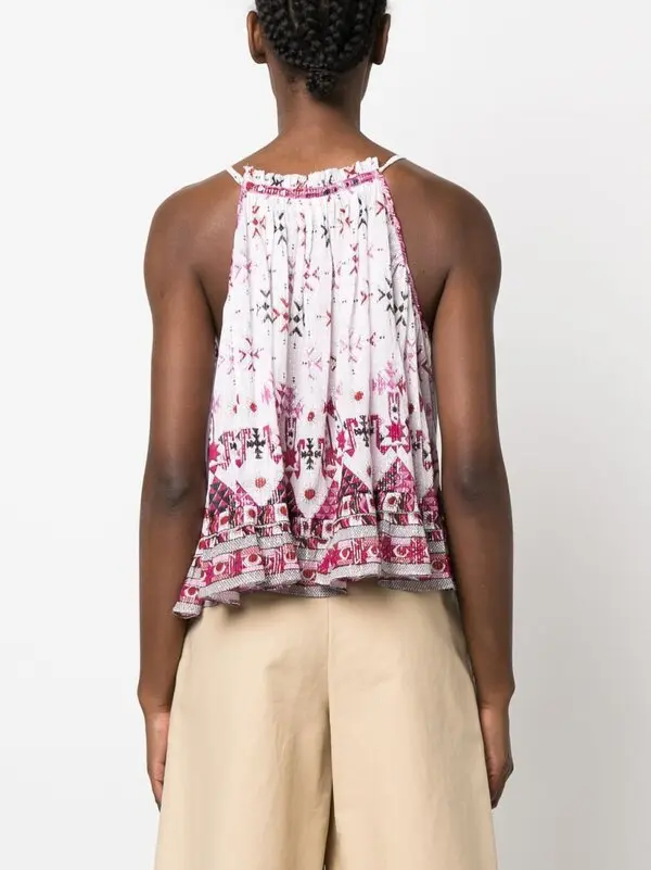MARANT ETOILE Fabino Graphic-print Top