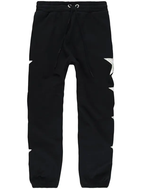 Palm Angels Star-patch Cotton Track Pants