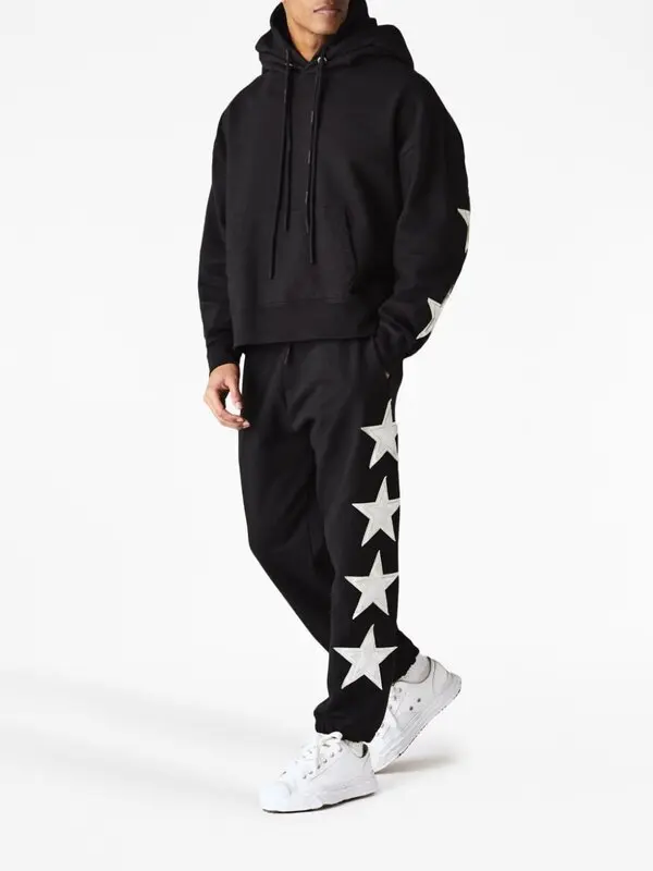 Palm Angels Star-patch Cotton Track Pants