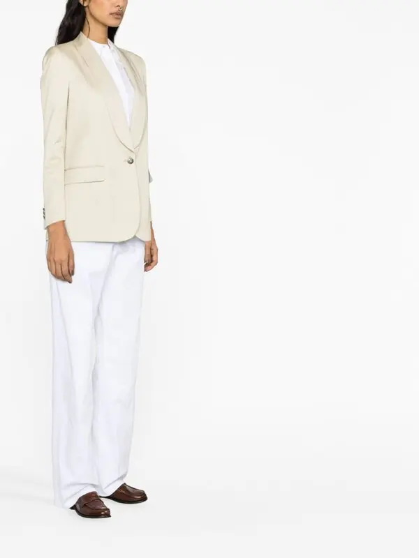 FORTELA Blaire Single-breasted Blazer - Neutrals
