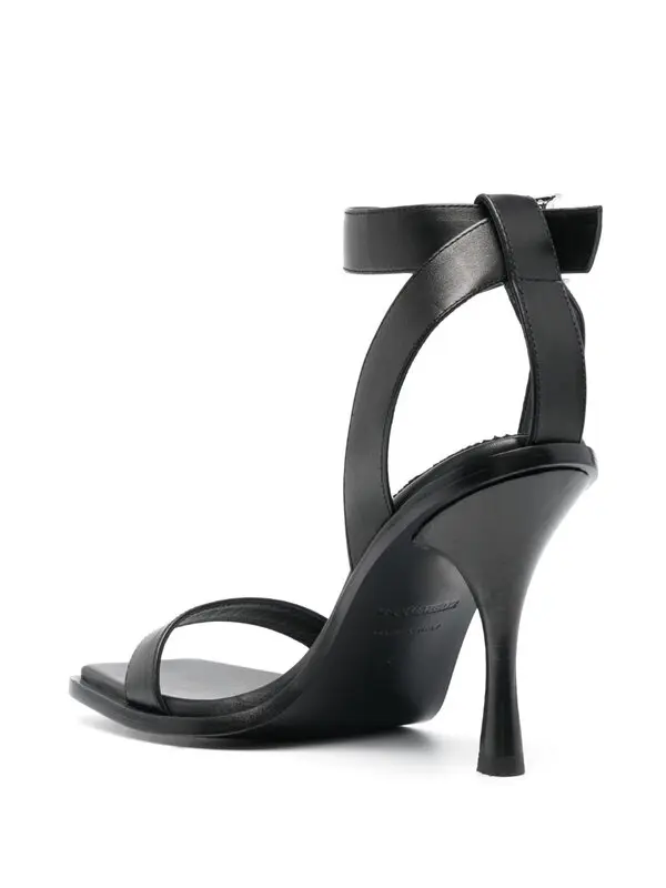 Dsquared2 Buckle 100mm Leather Sandals
