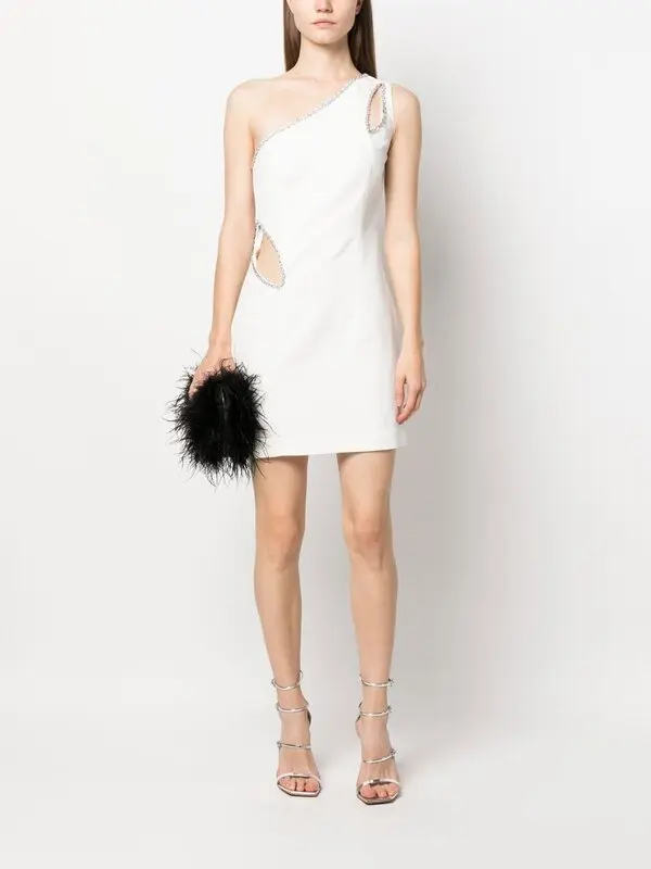 Philipp Plein Cady Mini Dress - White