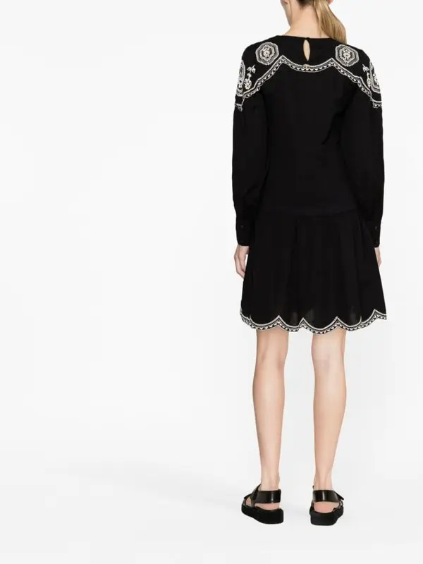 TWINSET Embroidered Mini Dress
