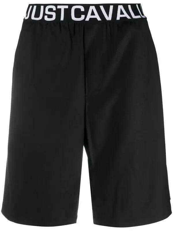 Just Cavalli Logo-print Shorts