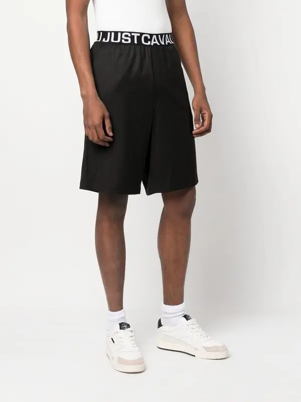 Just Cavalli Logo-print Shorts