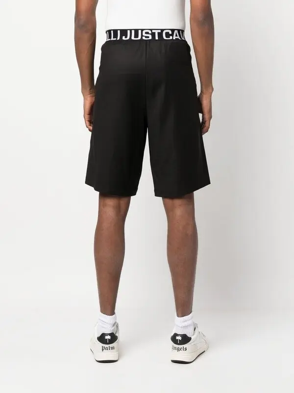 Just Cavalli Logo-print Shorts