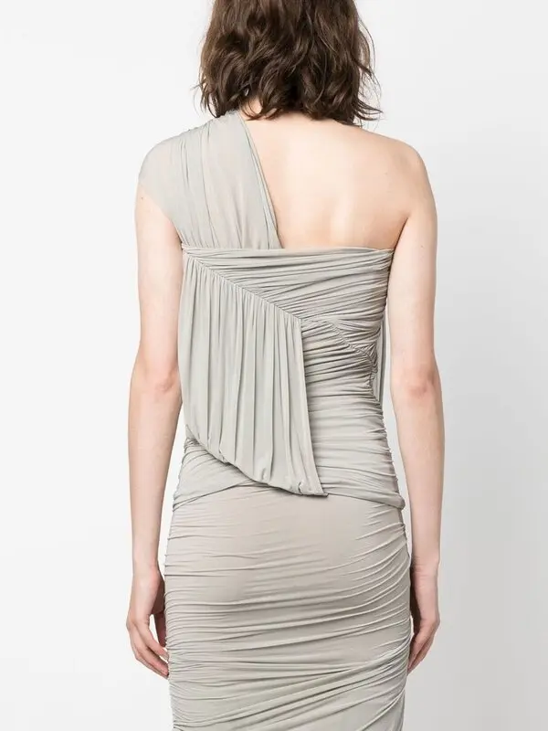 Rick Owens Edfu Draped Blouse