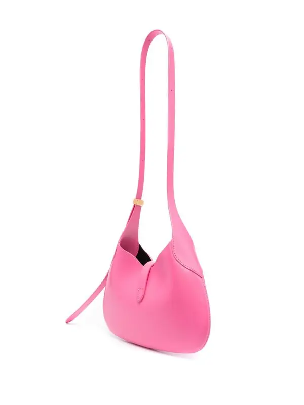 Palm Angels Hobo Leather Shoulder Bag - Pink