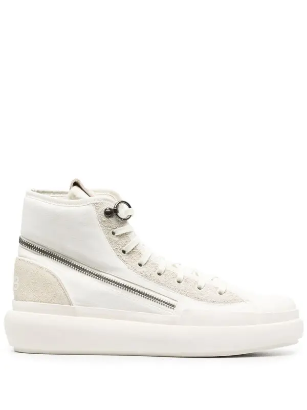 Y3 Zip-around High-top Sneakers