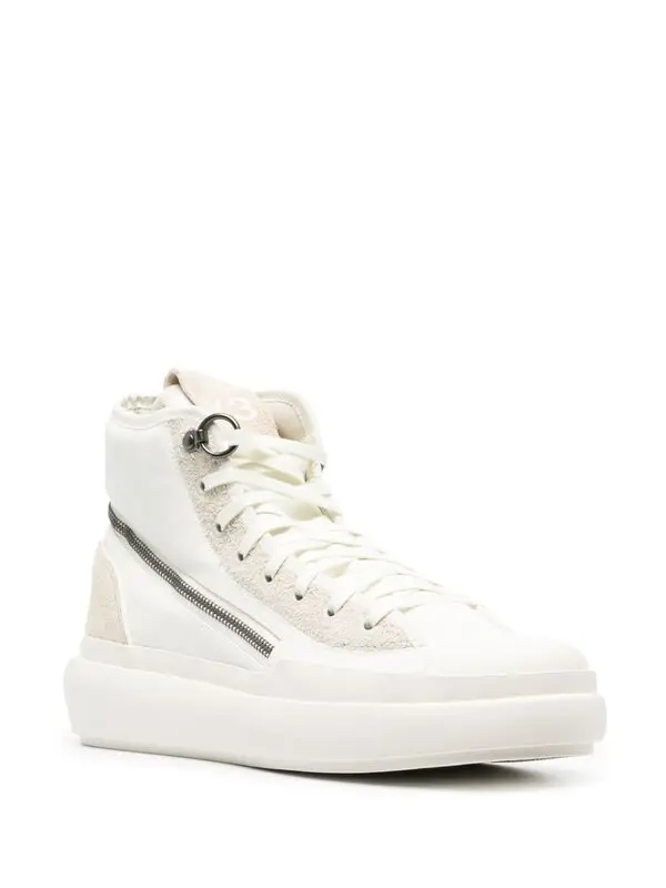 Y3 Zip-around High-top Sneakers