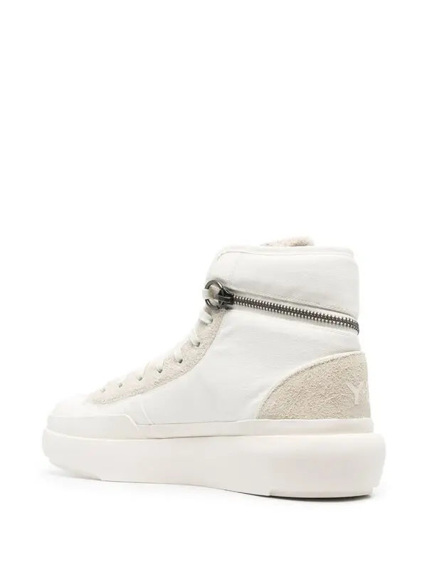 Y3 Zip-around High-top Sneakers