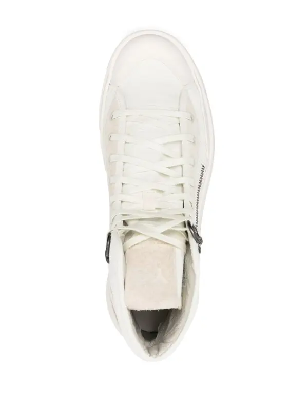 Y3 Zip-around High-top Sneakers