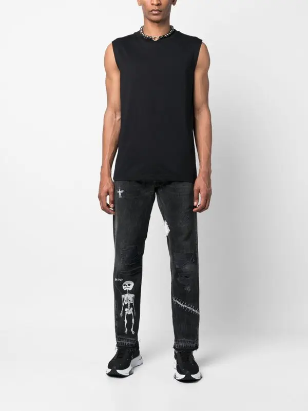 GALLERY DEPT. Mid-rise Straight-leg Jeans