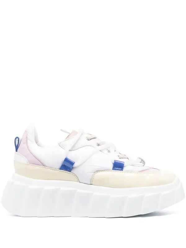 Agl Blondie Low-top Platform Sneakers - White