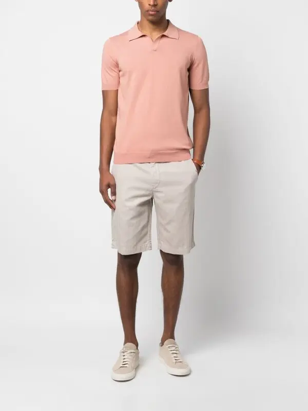 Eleventy Straight-leg Chino Shorts - Neutrals