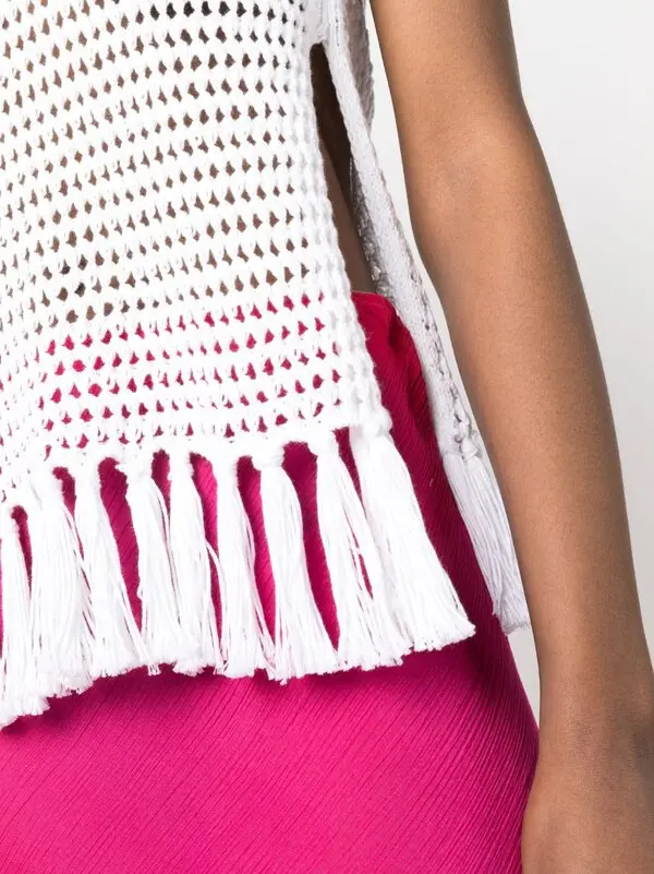 Dsquared2 Crochet-knit Tank Top