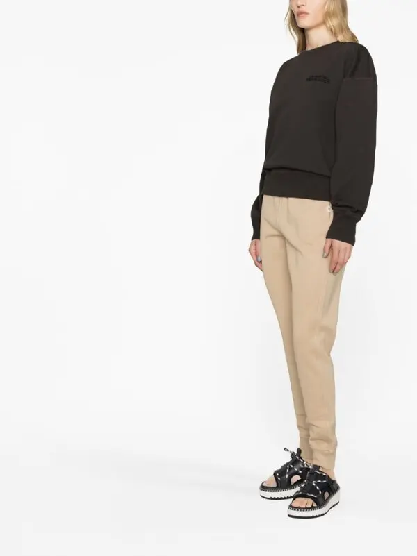 Isabel Marant Étoile Shad Logo-embroidered Sweatshirt - Black