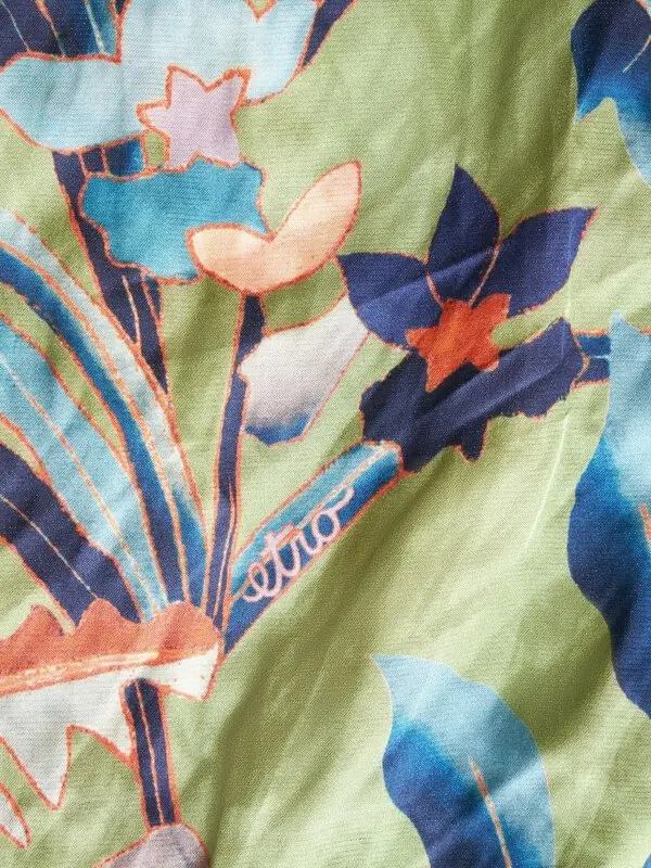 Etro Floral-print Deck Shorts