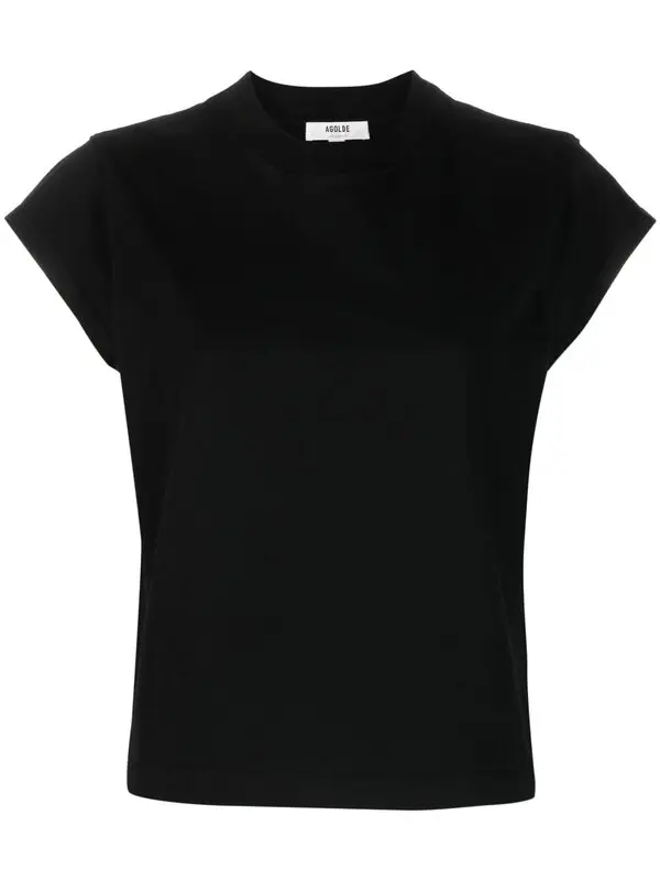 AGOLDE Crew Neck Short-sleeve T-shirt - Black