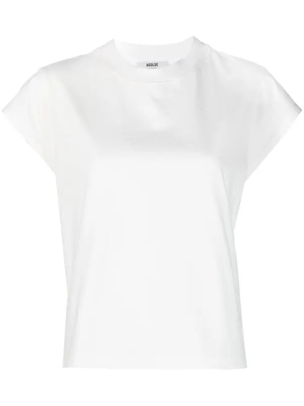 AGOLDE Crew Neck Short-sleeve T-shirt - White