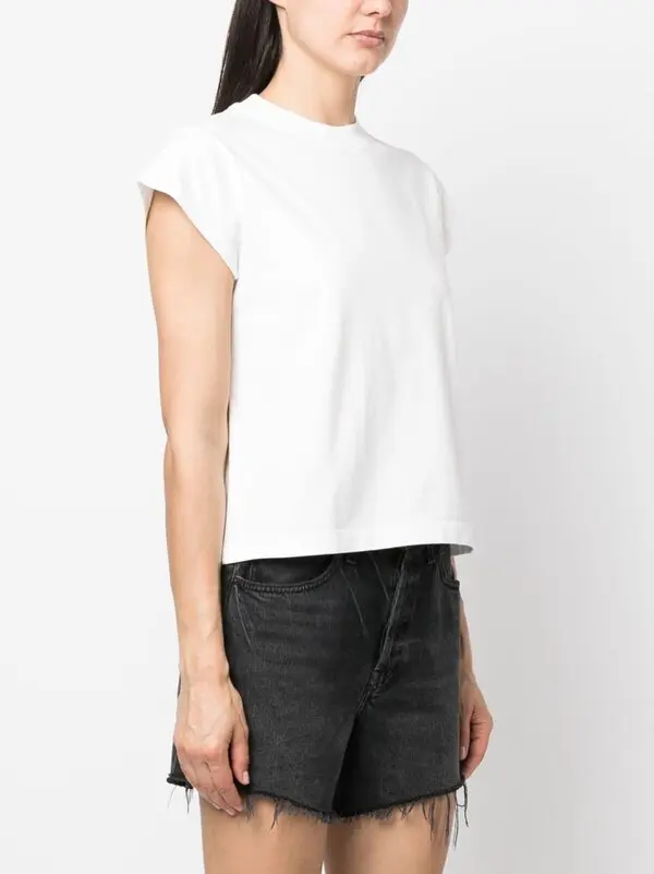 AGOLDE Crew Neck Short-sleeve T-shirt - White